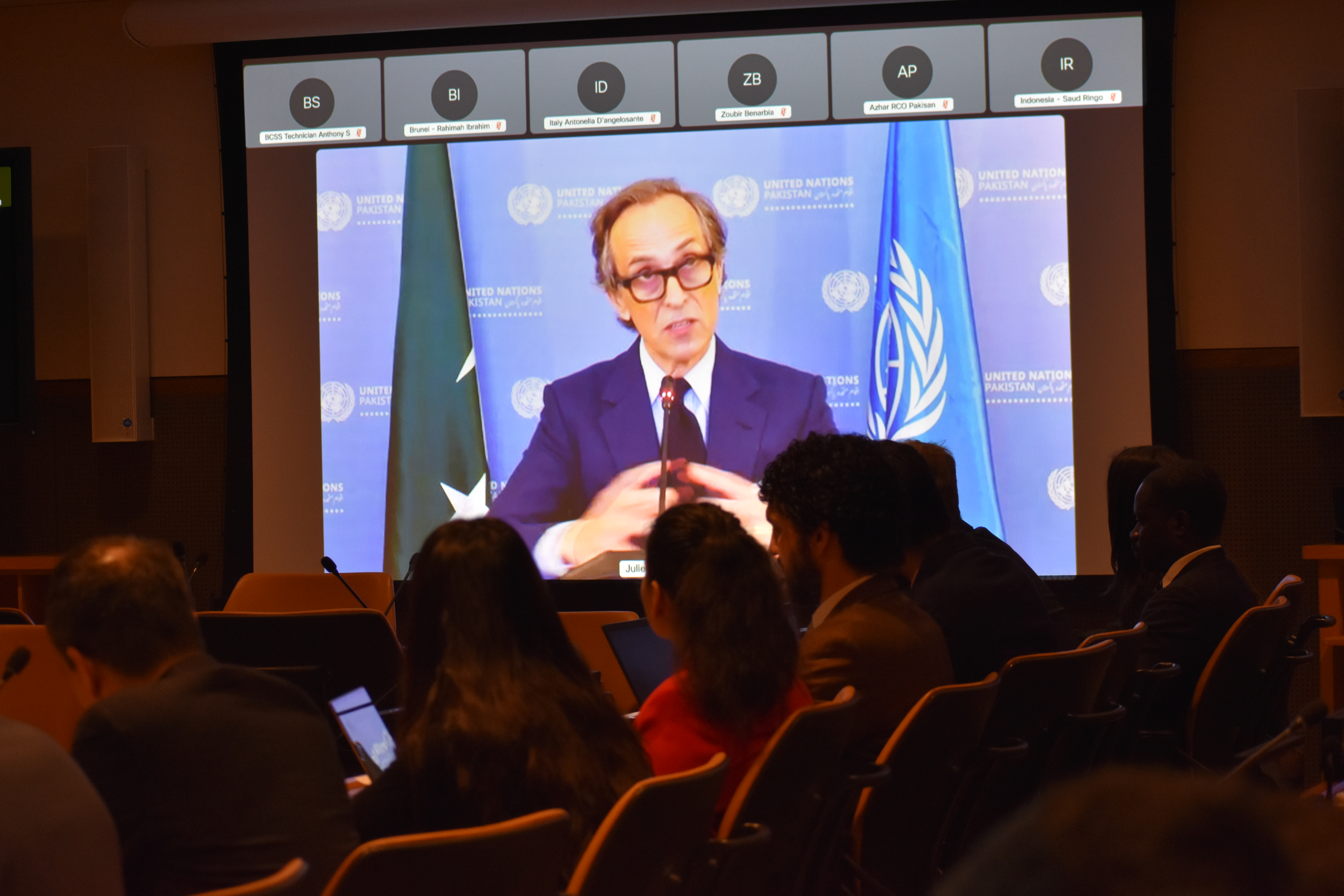 Remarks by Julien Harneis, UN Resident Coordinator in Pakistan | United ...